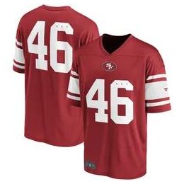 Footballtrikot Fanatics "Fanatics Trikot San Francisco 49ers Foundation Supporters", Herren, Gr. S, rot, 100% Polyester, Trikots