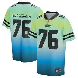 Footballtrikot Fanatics "Fanatics Trikot Seattle Seahawks Gradient Foundation", Herren, Gr. XL, bunt (mehrfarbig), 100% Polyester, Trikots