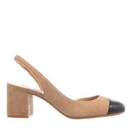 Michael Kors Hohe Schuhe - Perla Flex Sling Pump - Gr. 41 (EU) - in Braun - f&uuml;r Damen