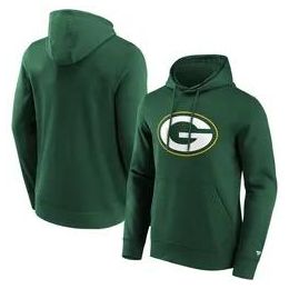Kapuzenpullover Fanatics "Fanatics Hoodie Green Bay Packers Primary Logo Graphic", Damen, Gr. L, gr&uuml;n, 80% Baumwolle, 20% Polyester, Pullover Kapuzenpullover
