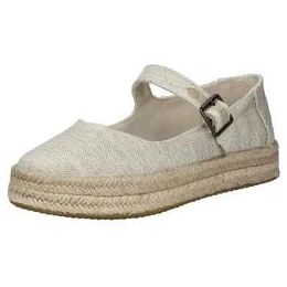 Toms Shoes Riemchenballerina TOMS "TOMS Ballerinas Textil", Damen, Gr. 40, beige (natural), Textil, Schuhe Riemchenballerina