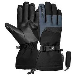 Skihandschuhe Reusch "Couloir R-TEX XT", Damen, Gr. 10, schwarz, anthrazit, 90% Polyester, 10% Polyurethan, mehrfarbig, Handschuhe, mit wind- und wasserdichter R-TEX XT Membran