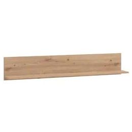 Wandboard Home Affaire "Mayenne Wandregal, Ablageboden, Ablageboard, Schwebendes Regal", artisan eiche, B:137,5cm H:24cm T:19,5cm, FSC-zertifizierter Holzwerkstoff, Regale, Wandboard, H&auml;ngeregal, Wandmontage, Breite 138 cm
