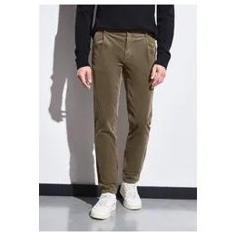 Cordhose Street One MEN, Herren, Gr. 38, L&auml;nge 32, mocha braun, Cord, 98% Baumwolle, 2% Elasthan, unifarben, regular fit lang, Hosen Cordhose, Middle Waist