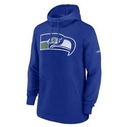 Kapuzenpullover Nike "Nike Hoodie Seattle Seahawks Nike", Damen, Gr. L, schwarz, 82% Baumwolle, 18% Polyester, Pullover Kapuzenpullover