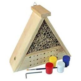 Insektenhotel Windhager "Bausatz Bee", beige (natur), B:16,5cm H:27cm T:10,5cm, Massivholz, Insektenhotels, Insektenhotel, BxTxH: 16,5x10,5x27 cm