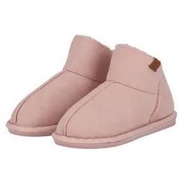Hausschuh Apollo "KINDER BOOTS", M&auml;dchen, Gr. 35/36, pink, Obermaterial: 100% Polyester, unifarben, Schuhe Hausschuh, mit Ziern&auml;hten