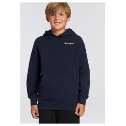 Kapuzensweatshirt Champion "SPORTWEAR HOODIE Standard Fit", Jungen, Gr. M (140/146), nny, ns, Obermaterial: 73% Baumwolle, 27% Polyester, B&uuml;ndchen, Sweatshirts, f&uuml;r Kinder