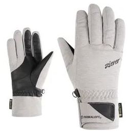 Skihandschuhe Ziener "KLENN-Z GTX PR glove lady", Damen, Gr. 8, light m&eacute;lange, Materialmix, Handschuhe