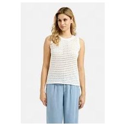 Smith & Soul Tanktop SMITH & SOUL, Damen, Gr. XS, beige (cream wei&szlig;), Material: 50% Baumwolle, 50% Polyacryl, unifarben, slim fit normal, Rundhals, Tops Tanktop, mit Baumwolle