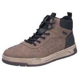 Sneaker Rieker "Rieker Sneaker Lederimitat", Herren, Gr. 42, braun (hellbraun), Lederimitat, Schuhe Sneaker