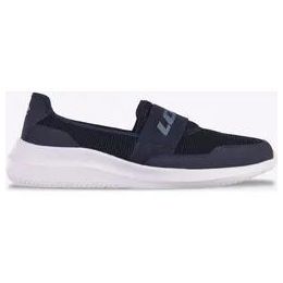 Slip-On Sneaker Lotto, Damen, Gr. 41, blau (navy, midblau), Synthetik, Textil, Schuhe, Slipper, Sommerschuhe