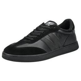 Sneaker Steve Madden "Steve Madden Sneaker Leder", Herren, Gr. 41, schwarz, Leder, Schuhe Sneaker