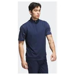 Funktionsweste Adidas PERFORMANCE "ULT CLS QZ VST", Herren, Gr. M, blau (collegiate navy), Obermaterial: 79% Polyester, 21% Elasthan, normal, Westen Funktionsweste, aus Polyester und Elasthan, sportlicher Stil, mit Rei&szlig;verschluss