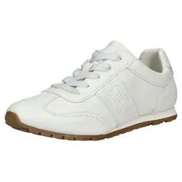 Sneaker BAGATT "BAGATT Sneaker Lederimitat", Damen, Gr. 39, wei&szlig;, Lederimitat, Schuhe Sneaker
