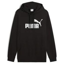 Hoodie Puma "Essentials No. 1 Logo Hoodie Herren", Herren, Gr. XS, schwarz, Obermaterial: 34% Polyester, 66% Baumwolle. Kapuzenfutter: 100% Baumwolle. Rippe: 97% Baumwolle, 3% Elasthan, normal, Sweatshirts Hoodie