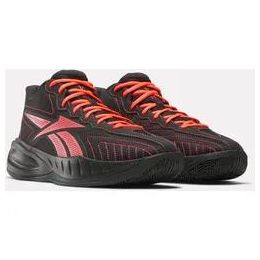 Basketballschuh Reebok "Reebok PRESS", Herren, Gr. 40, core schwarz, neon cherry, core schwarz, Schuhe