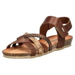 IGI&CO Riemchensandale IGI & CO "IGI & CO Sandalen Leder", Damen, Gr. 39, braun (cognac), Leder, Schuhe Riemchensandale