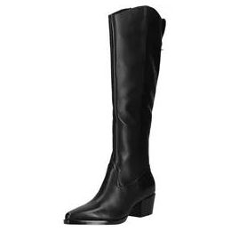 Bikerboots Dolce Vita "Dolce Vita Stiefel Leder/Textil", Damen, Gr. 39, schwarz, Leder, Textil, Schuhe Bikerboots