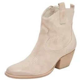 Bikerboots Dolce Vita "Dolce Vita Stiefelette Veloursleder", Damen, Gr. 37, beige (taupe), Veloursleder, Schuhe Bikerboots