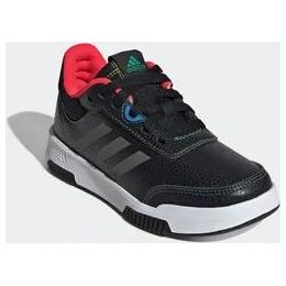 Sneaker Adidas SPORTSWEAR "TENSAUR SPORT TRAINING LACE", M&auml;dchen, Gr. 40, schwarz (cschwarz, ironm), Synthetik, Textil, Schuhe Sneaker, f&uuml;r Kinder und Jugendliche