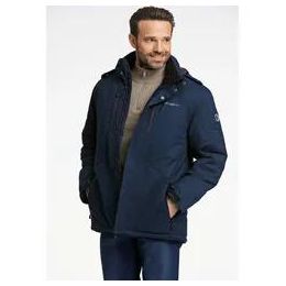Funktionsjacke Bison "Funktionelle Jacke Comfort Fit", Herren, Gr. XL, blau (navy), Obermaterial: 100% Polyester; Futter: 100% Polyester; F&uuml;llung: 100% Polyester, unifarben, Jacken Funktionsjacke