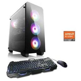CSL Gaming-PC "Theseus V24629", schwarz, Microsoft Windows 11 Home (64 Bit), 32 GB RAM 1.000 GB SSD, Desktop-PCs