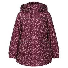 Outdoorjacke ZIGZAG "Angelina V2", Kinder, Gr. 140, lila, pink, 100% Polyester, bedruckt, normal, ohne Ausschnitt, Jacken Outdoorjacke, mit wasserdichter Membran