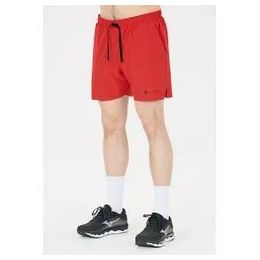 Shorts Virtus "Berk", Herren, Gr. XXL, US-Gr&ouml;&szlig;en, rot, 91% Polyester, 9% Elasthan, unifarben, kurz, Hosen Shorts, mit Quick-Dry-Funktion
