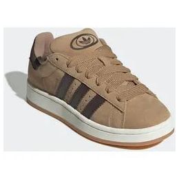 Sneaker Adidas ORIGINALS "CAMPUS 00S", Damen, Gr. 41, cardboard, sanftes wei&szlig;, schwarz braun, Leder, Schuhe Sneaker