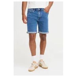 Jeansshorts Blend "BHDenimshorts", Herren, Gr. XL, US-Gr&ouml;&szlig;en, denim unwashed middle blau, Denim/Jeans, 98% Baumwolle, 2% Elasthan, unifarben, regular fit kurz, Jeans Jeansshorts, Stilvolle 5-Pocket-Jeansshorts