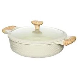 Br&auml;ter RESTO KITCHENWARE "Ran, Kochtopf antihaftbeschichtet und sp&uuml;lmaschinenfest", beige, B:28cm H:8cm L:39cm &Oslash;:28cm, T&ouml;pfe, Geeignet f&uuml;r alle Herdarten, auch Induktion, im Geschenkkarton