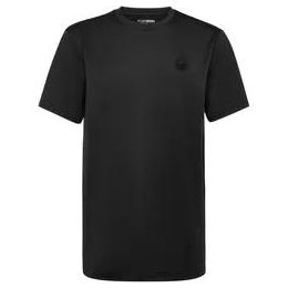 T-Shirt Plein Sport "T-Shirt Rundhalsausschnitt Ss", Damen, Gr. S, 02, schwarz, Obermaterial: 90% Polyester, 10% Elasthan, Shirts T-Shirt