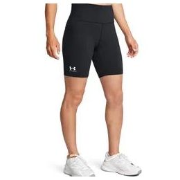 Radlerhose Under Armour, Damen, Gr. S, N-Gr, schwarz,, wei&szlig;, Obermaterial: 58% Baumwolle, 32% Polyester, 10% Elasthan, Hosen Radlerhose