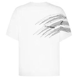 T-Shirt Plein Sport "Scratch", Damen, Gr. XL, 01, wei&szlig;, Obermaterial: 100% Baumwolle, Shirts T-Shirt