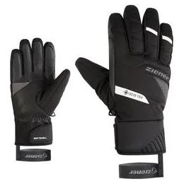 Skihandschuhe Ziener "GOKONI-Z GTX PR glove man", Damen, Gr. 8, schwarz, Materialmix, Handschuhe