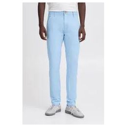 Chinohose Blend "BHNatan", Damen, Gr. 38, L&auml;nge 32, blau bell, Web, 98% Baumwolle, 2% Elasthan, unifarben, schmal normal, Hosen Chinohose, Stoffhose mit normalem Bund und schmalem Beinen - Slim Fit