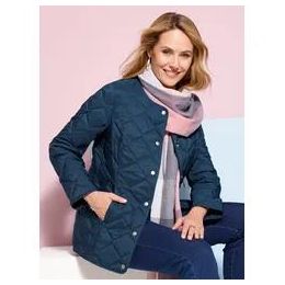 Steppjacke Classic Basics, Damen, Gr. 42, blau (dunkelblau), 100% Polyester, Wattierung:100% Polyester, unifarben, Jacken Steppjacke