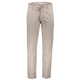 Leinenhose LINDBERGH "Leinenhose Tapered Fit", Herren, Gr. S, sand, Obermaterial: 55% Leinen, 45% Baumwolle, unifarben, gerade, unten schmal, Hosen