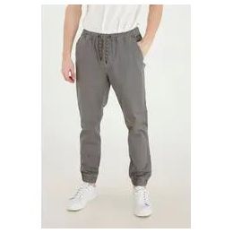 Chinohose Blend "BHNimbu", Herren, Gr. M, US-Gr&ouml;&szlig;en, granite, Web, 97% Baumwolle, 3% Elasthan, unifarben, regular fit kn&ouml;chellang, Hosen Chinohose, Stoffhose mit elastischem Bund und geradem Beim - Baggy Fit