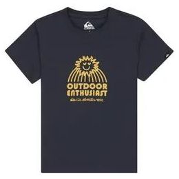 T-Shirt Quiksilver "Ev Spot On", Jungen, Gr. 3(91-100cm), india ink, Obermaterial: 100% Walkfrottier;, Shirts T-Shirt