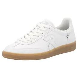 Sneaker Rieker "Rieker Sneaker Glattleder", Damen, Gr. 44, wei&szlig;, Glattleder, Schuhe Sneaker