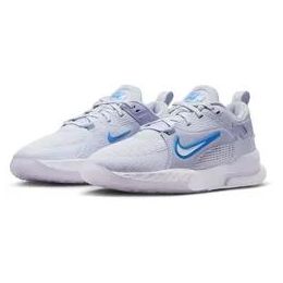 Laufschuh Nike "KIDS CROSSCOURT (GS)", Kinder, Gr. 37,5, blau (football grau, wei&szlig;, university blau), Synthetik, Textil, Schuhe Laufschuh, F&uuml;r Jugendliche