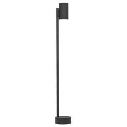 Eglo Stehlampe "Izzalini Au&szlig;enleuchte, Stehlampe, Metall, Wegeleuchte, GU10, IP44", schwarz, 1, H: 85cm, 1 Stk., Leuchten, Stehleuchte - L6,5 x H85 cm - schwarz - 1X2,8W inkl., Stehlampe