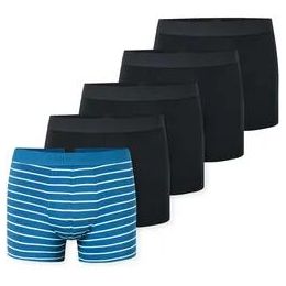 Boxershorts Schiesser "95/5 Multipacks", Damen, Gr. 7, sortiert 9, Single Jersey, Obermaterial: 95% Baumwolle, 5% Elasthan, k&ouml;rpernah, Unterhosen, ohne Eingriff, angenehm weich