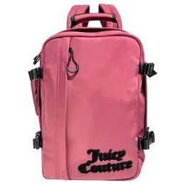 Tagesrucksack Juicy Couture "CABIN ZERO BACKPACK Damen", Gr. B/H/T: 20cm x 40cm x 25cm, onesize, pink, Polyester, Rucks&auml;cke, Rucksack Damen, Backpack, Tagesrucksack, Fashion, Lifestyle, Sale