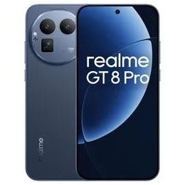 REALME Smartphone "GT8 Pro", Energieeffizienz: B (A-G), urban blau, 256 GB, Mobiltelefone