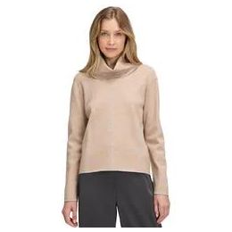Strickpullover Betty Barclay "Damen mit Lurexfaden", Damen, Gr. 38, patch beige, grau, Strick, Obermaterial: 45% Viskose, 24% Polyester, 21% Polyamid, 10% Polyester, l&auml;ssig geschnitten normal, Pullover Strickpullover