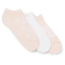 Sneakersocken HUGO UNDERWEAR, Herren, Gr. 39-42, light, pastel pink 688, Baumwollmischung, normal, Socken Sneakersocken, verst&auml;rkte Fersen- und Zehenpartie