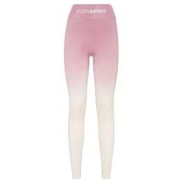 Leggings Plein Sport "Degrade", Damen, Gr. XS, US-Gr&ouml;&szlig;en, rosa (03, rose, pink), Obermaterial: 92% Polyamid, 8% Elasthan, Hosen Leggings